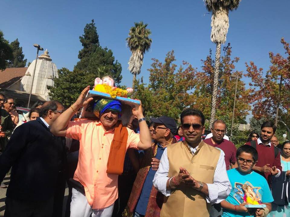 Fremont Temple Leads Bay Area In Ganesh Visarjan Ceremony » IndiaPost ...