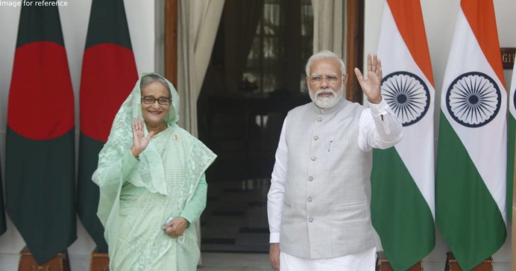 Sheikh Hasina Meets Indian Counterpart Narendra Modi At Hyderabad House ...