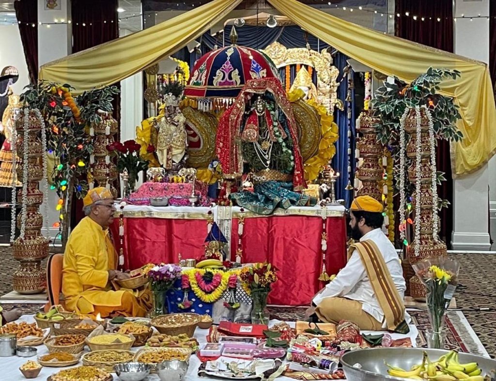 Tulsi Vivah celebrated at Grayslake Temple » IndiaPost NewsPaper
