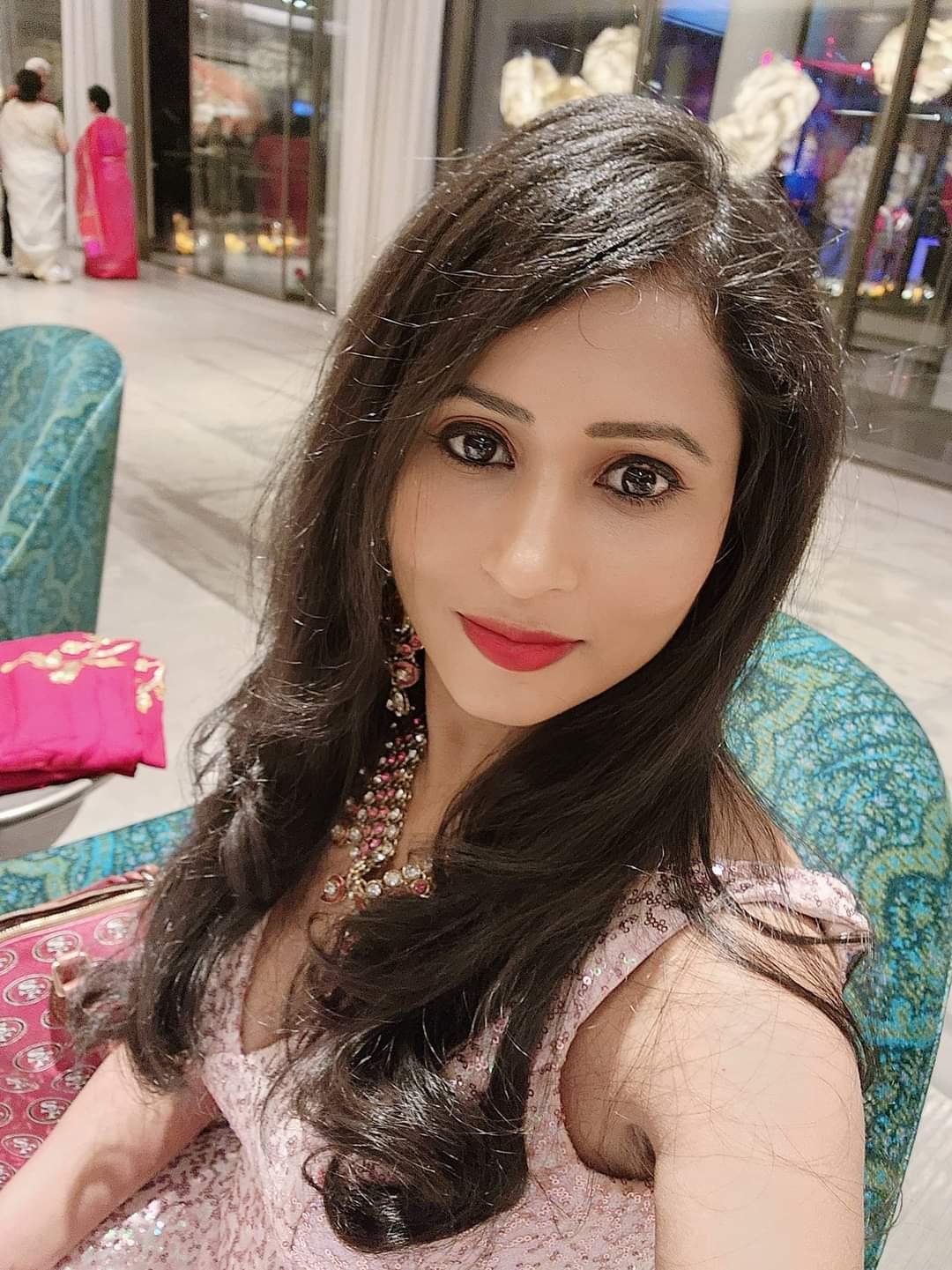 Tollywood ‘RRR’ star Ram Charan with Jo Sharma American Actress ...