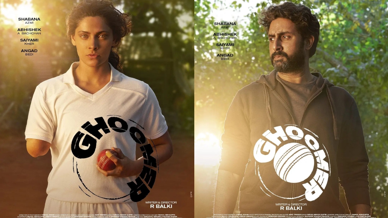 ‘Ghoomer’: Abhishek Bachchan, Saiyami Kher’s First Look Motion Poster ...