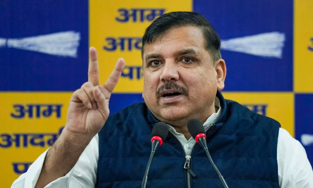 AAP MP Sanjay Singh Files Adjournment Motion Notice In RS To Discuss 'increasing Crimes' In ...